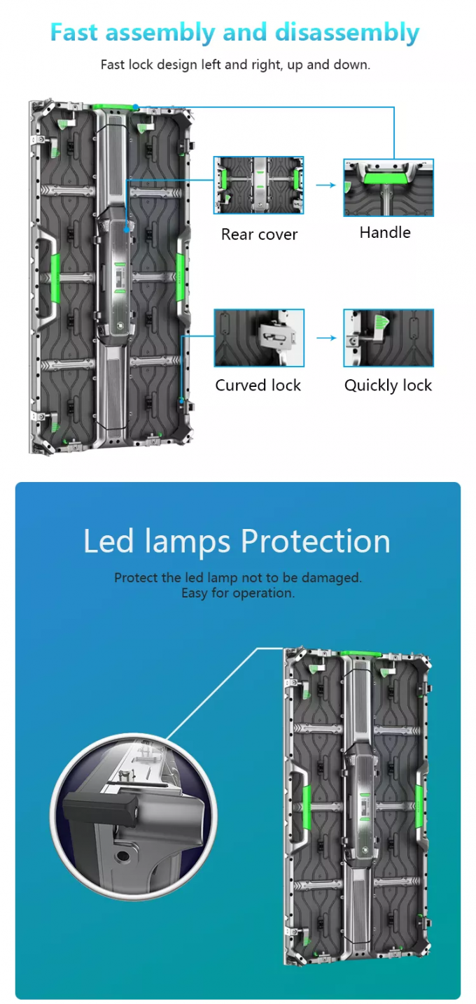 Church Big Dj Backstage Back Video Wall Display For Concert Wedding ...