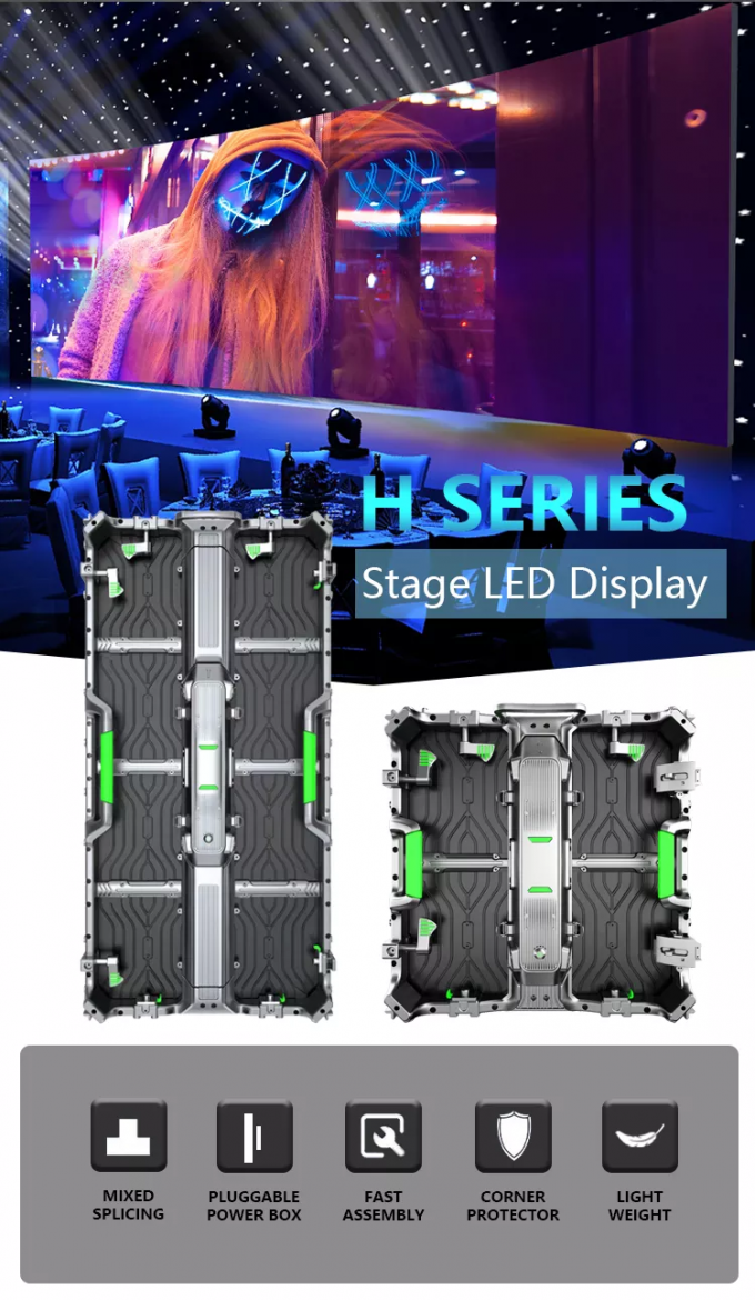 Church Big Dj Backstage Back Video Wall Display For Concert Wedding ...